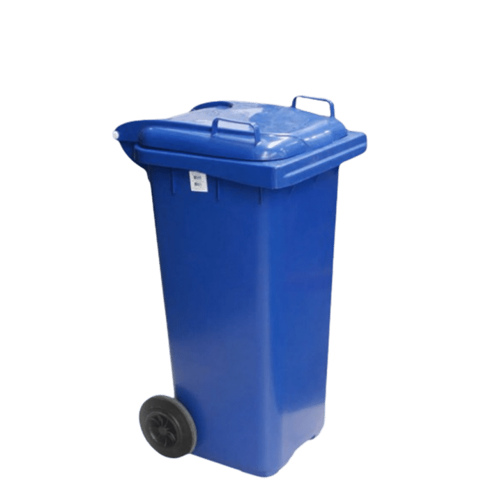 Contentor 120L Azul sem Pedal com Rodas 200mm - Bralimpia ...